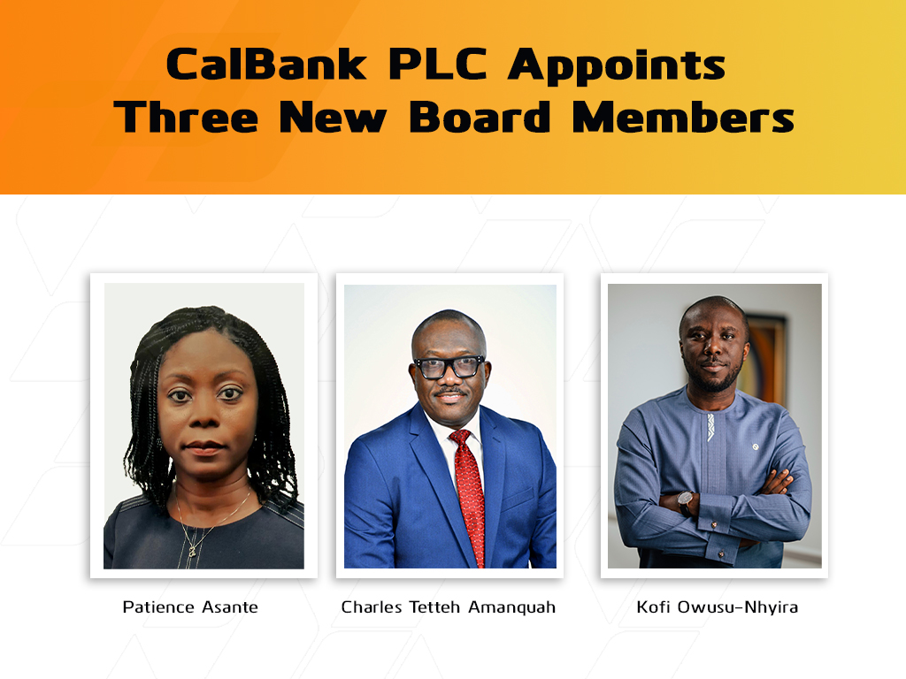 CalBank PLC Appoints Three New Board Members - CalBank | Official Website